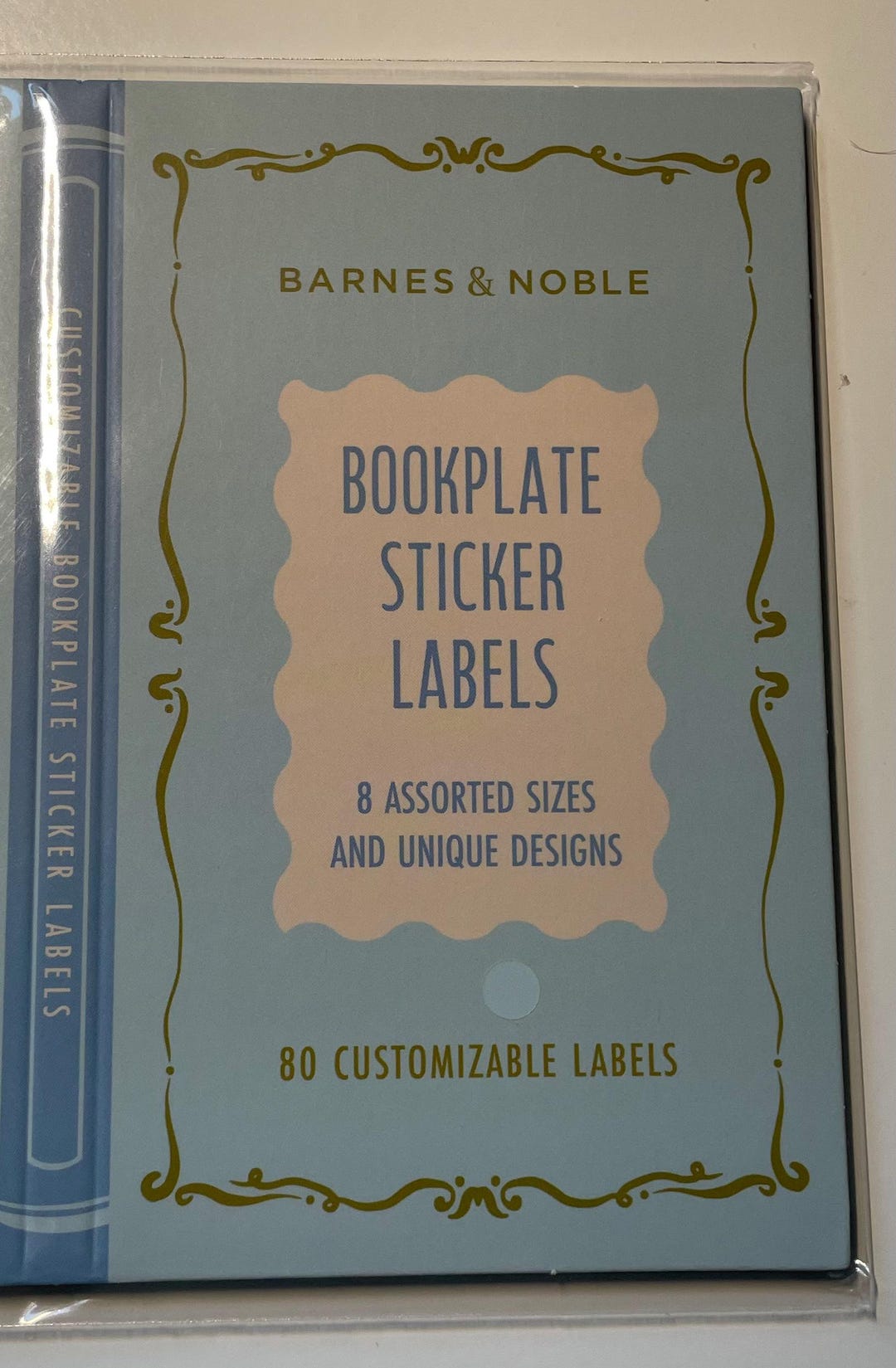 80 Customized BOOKPLATE LABELS, 8 Assorted Sizes and Unique Designs ...