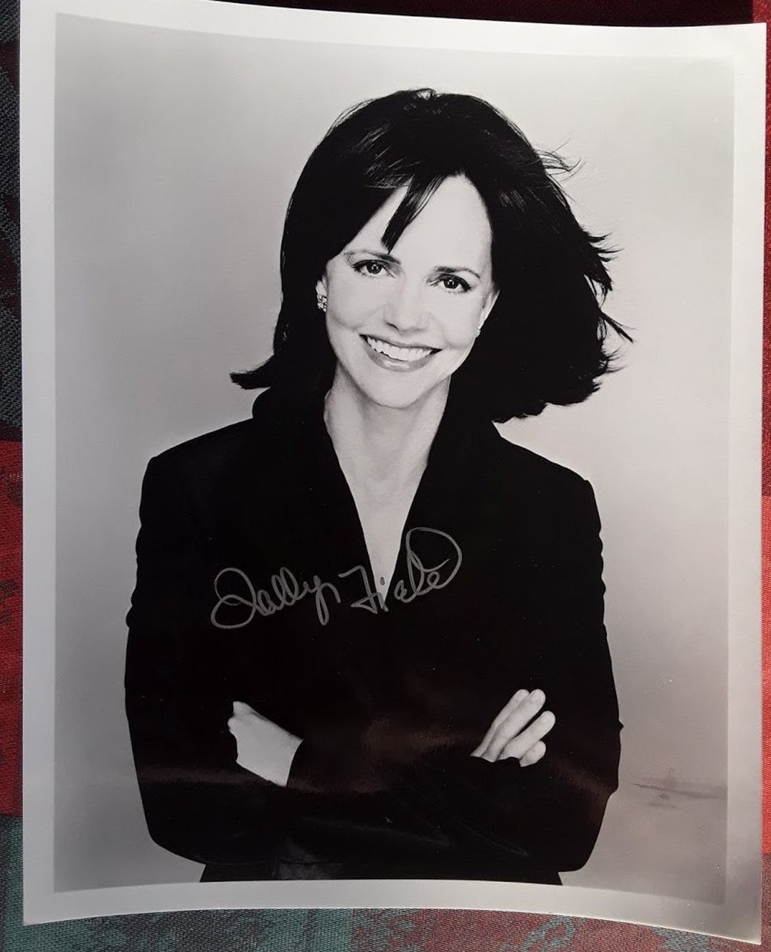 SALLY FIELDS. Autographed 8x10 Black & White Photo. - Etsy