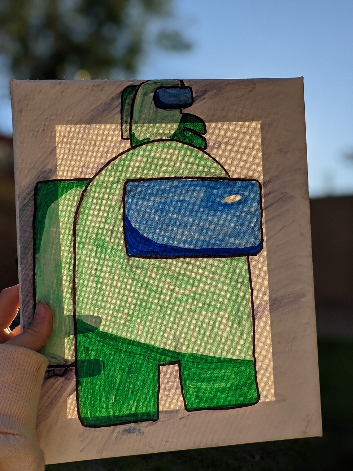 Mint Among Us With Mini Crewmate - Etsy