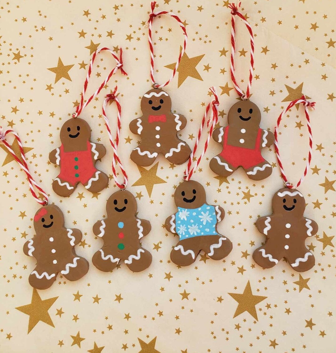 Gingerbread Decorations - Etsy UK