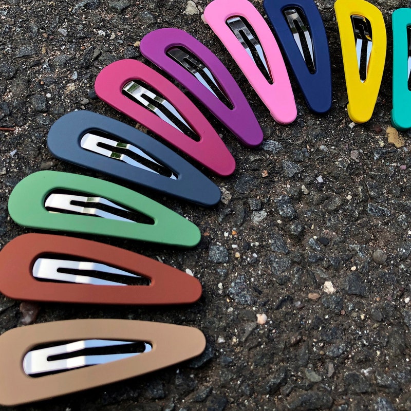 Snap Hair Clips - Etsy
