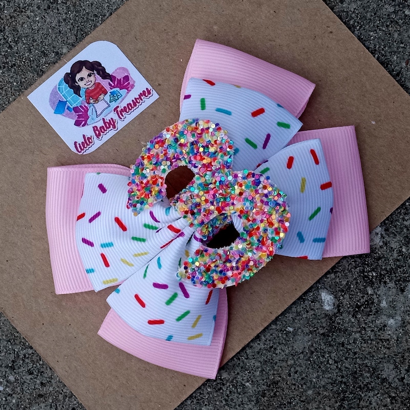 Big Bow and the Donuts - Etsy