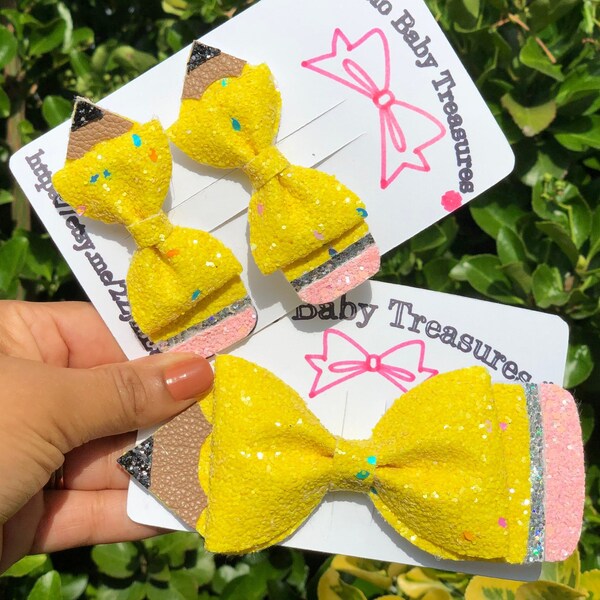 Pencil Bow - Etsy