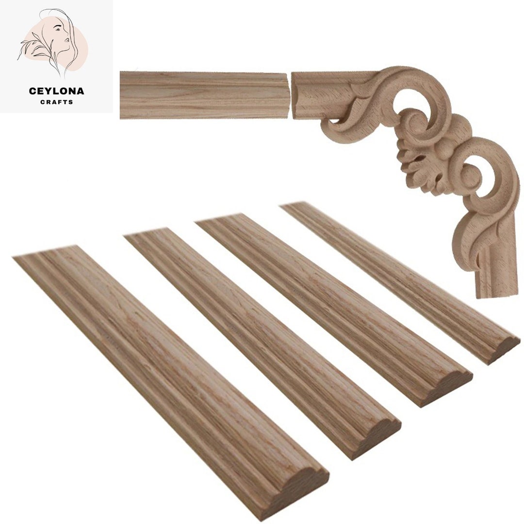 Wood Straps Only Wood Carved Unpainted Figurines - Etsy