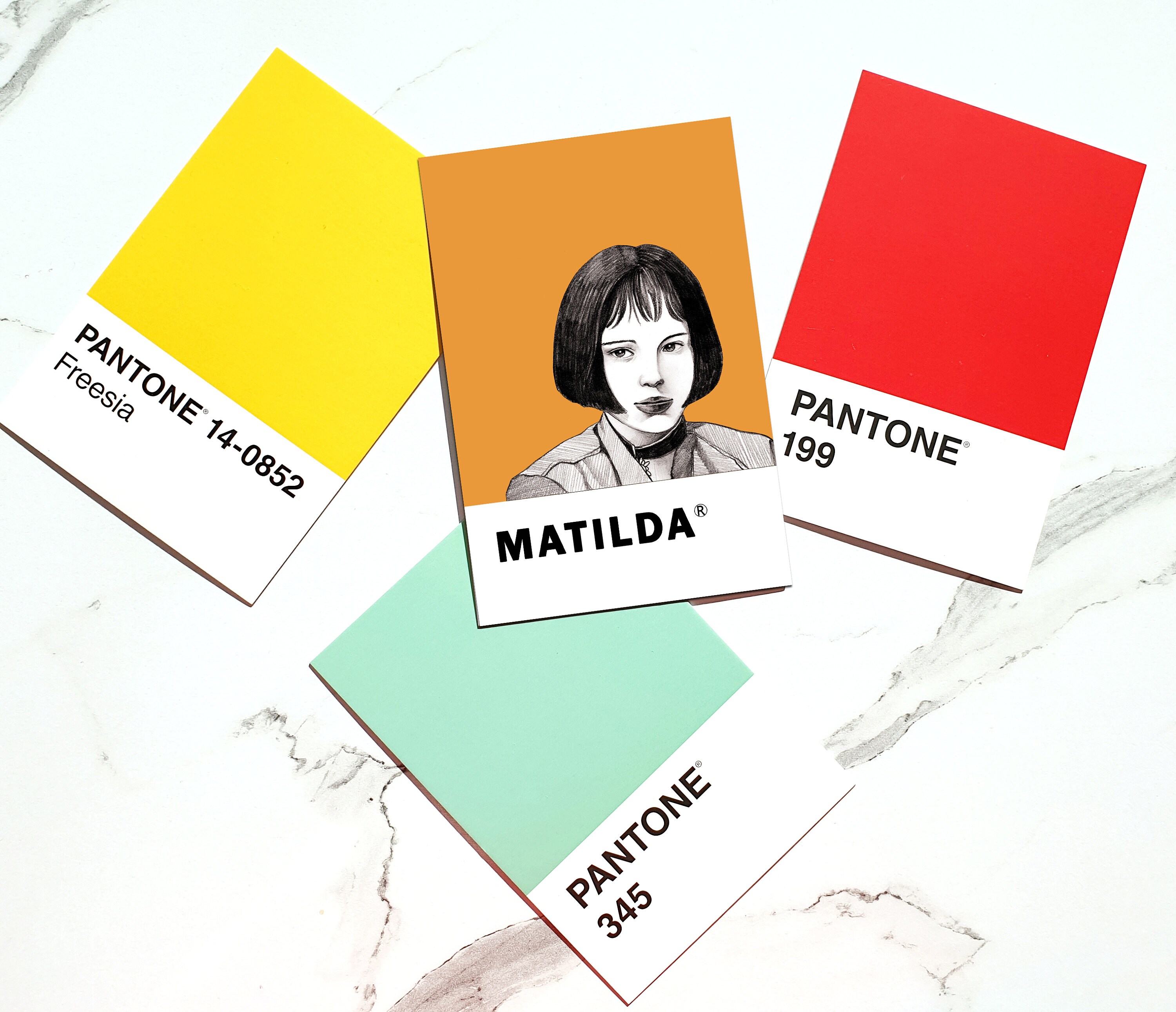 Wall Art Printable Matilda Wall Art Print Leon Movie Wall - Etsy