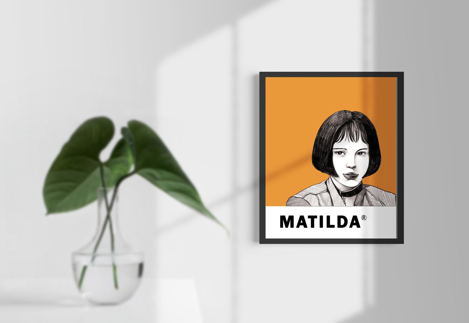 Wall Art Printable Matilda Wall Art Print Leon Movie Wall - Etsy