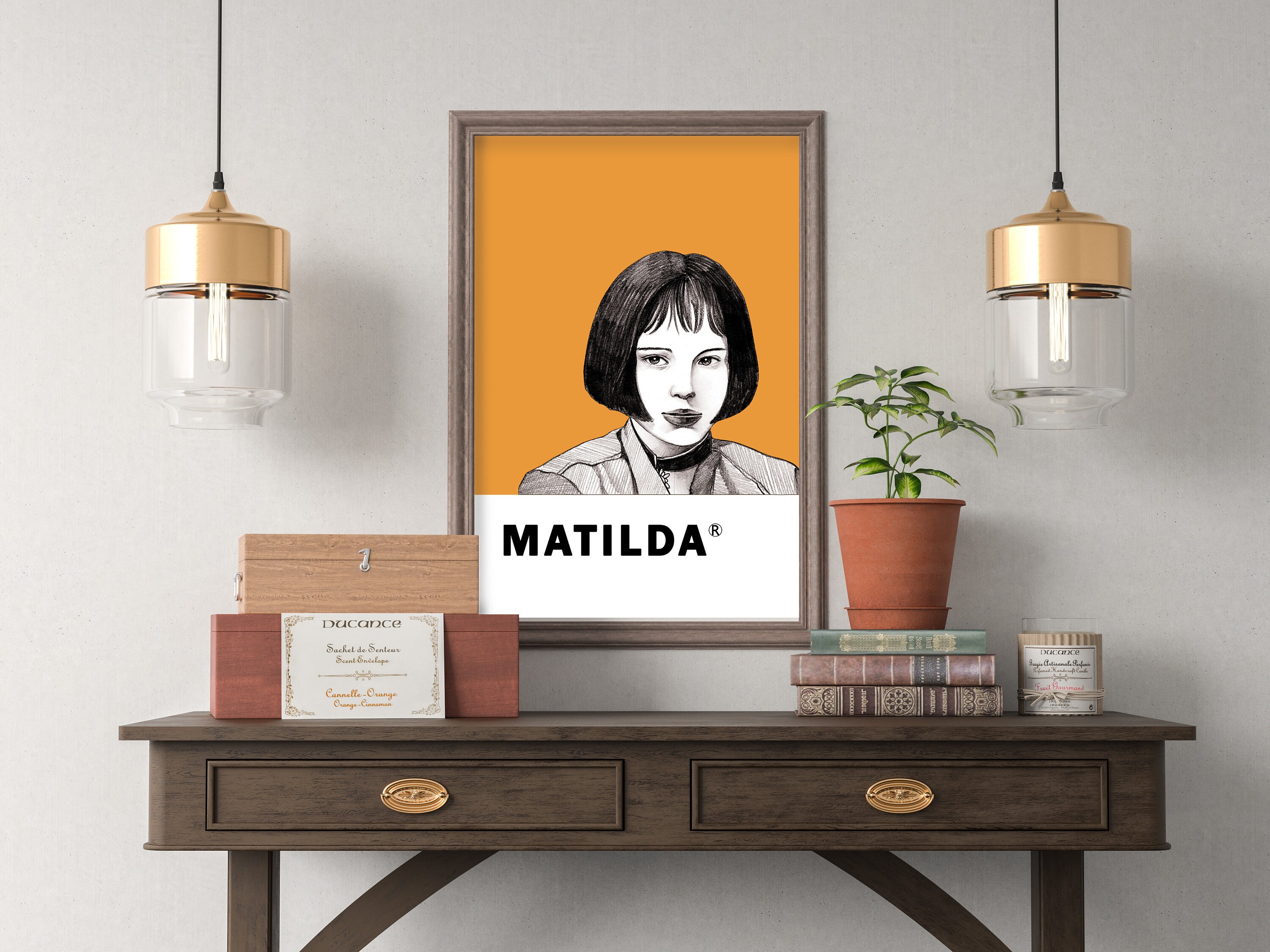 Wall Art Printable Matilda Wall Art Print Leon Movie Wall - Etsy