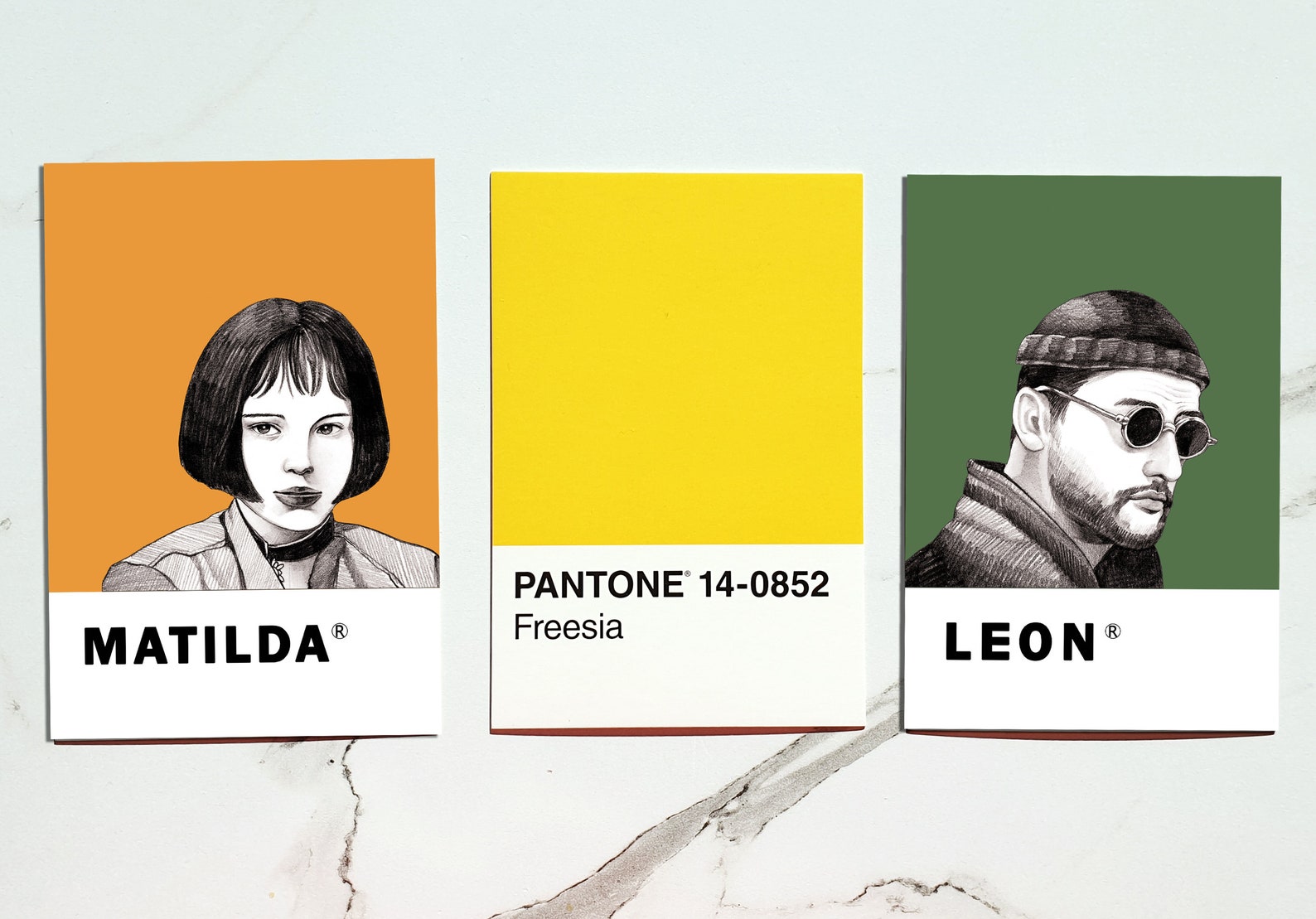 Wall Art Printable Matilda Wall Art Print Leon Movie Wall - Etsy