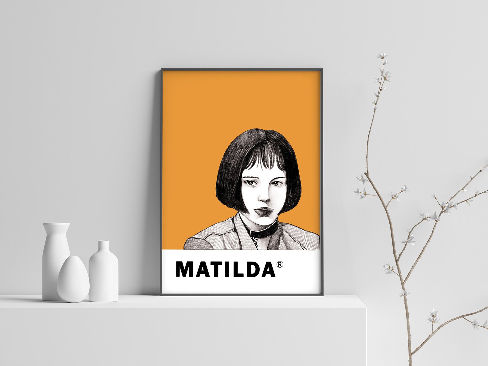 Wall Art Printable Matilda Wall Art Print Leon Movie Wall - Etsy