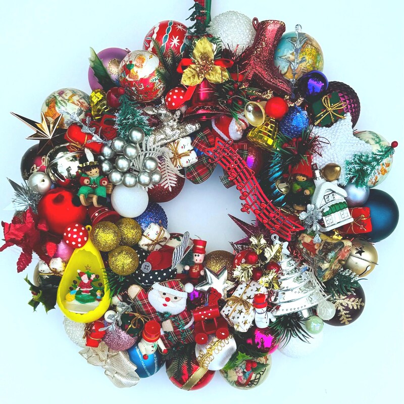 Xmas Wreath - Etsy