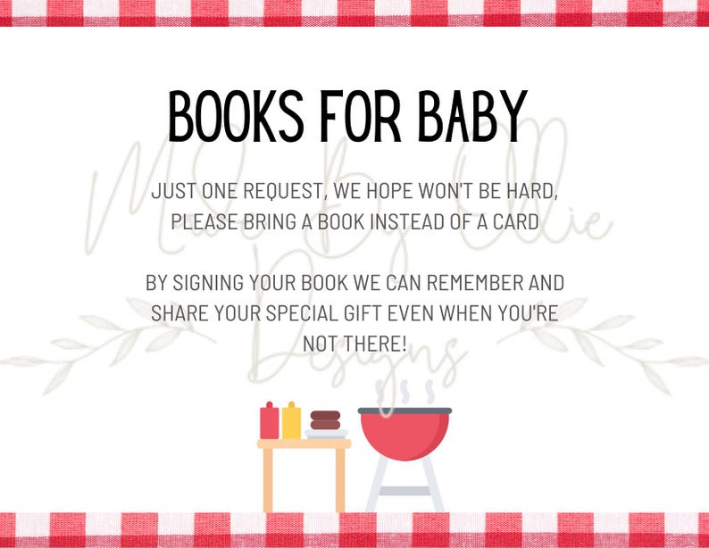 Babyq- Baby Shower Invitations, Books for Baby, Diaper Raffle, Thank ...