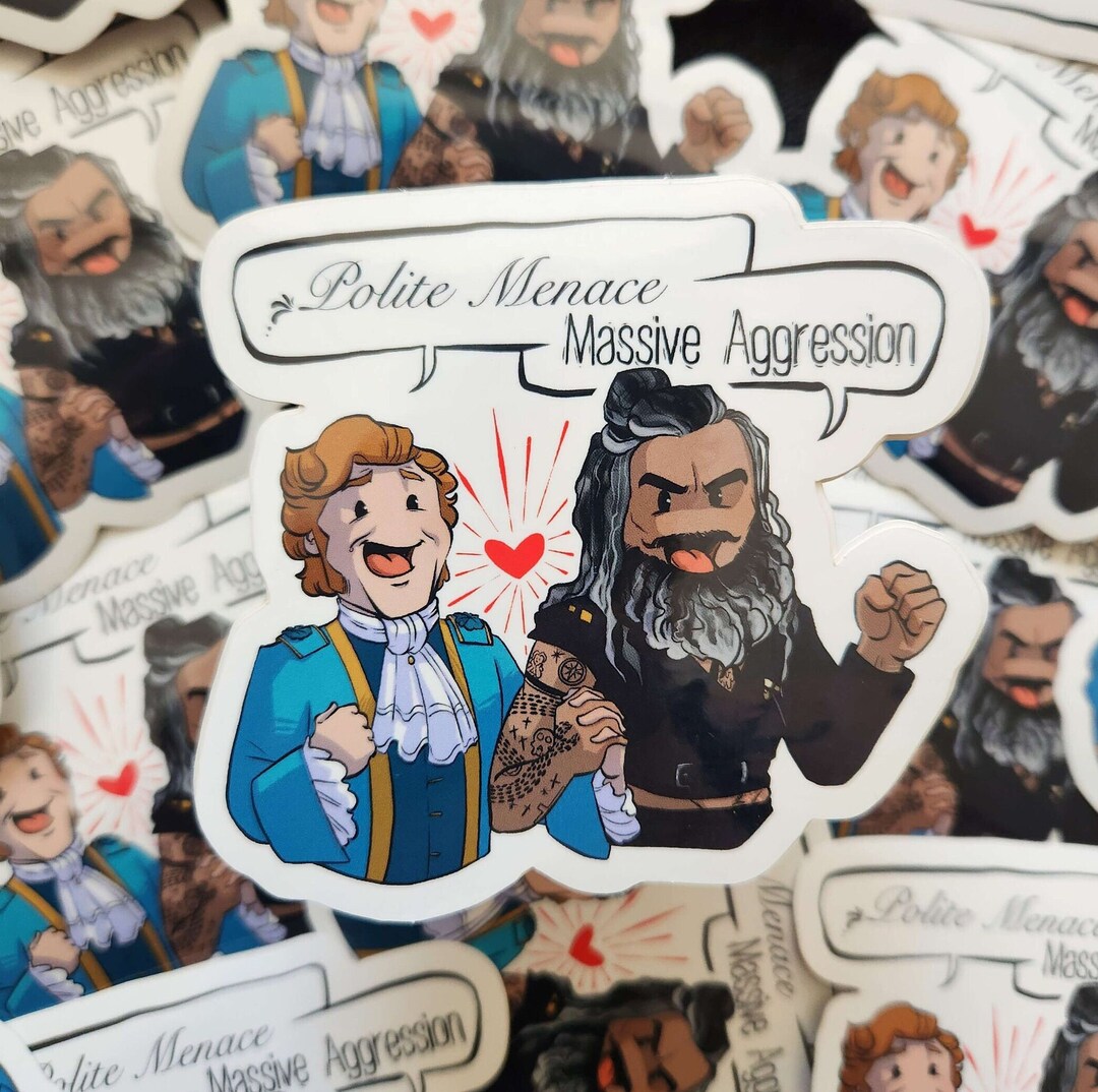 Polite Menace and Massive Aggression - Etsy