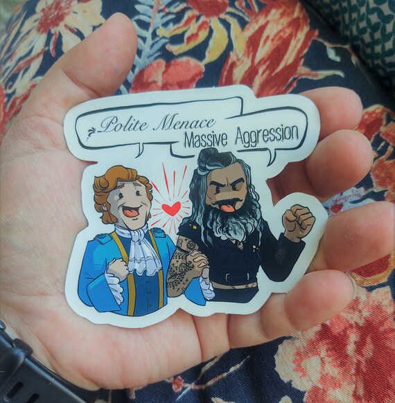 Polite Menace and Massive Aggression | Etsy