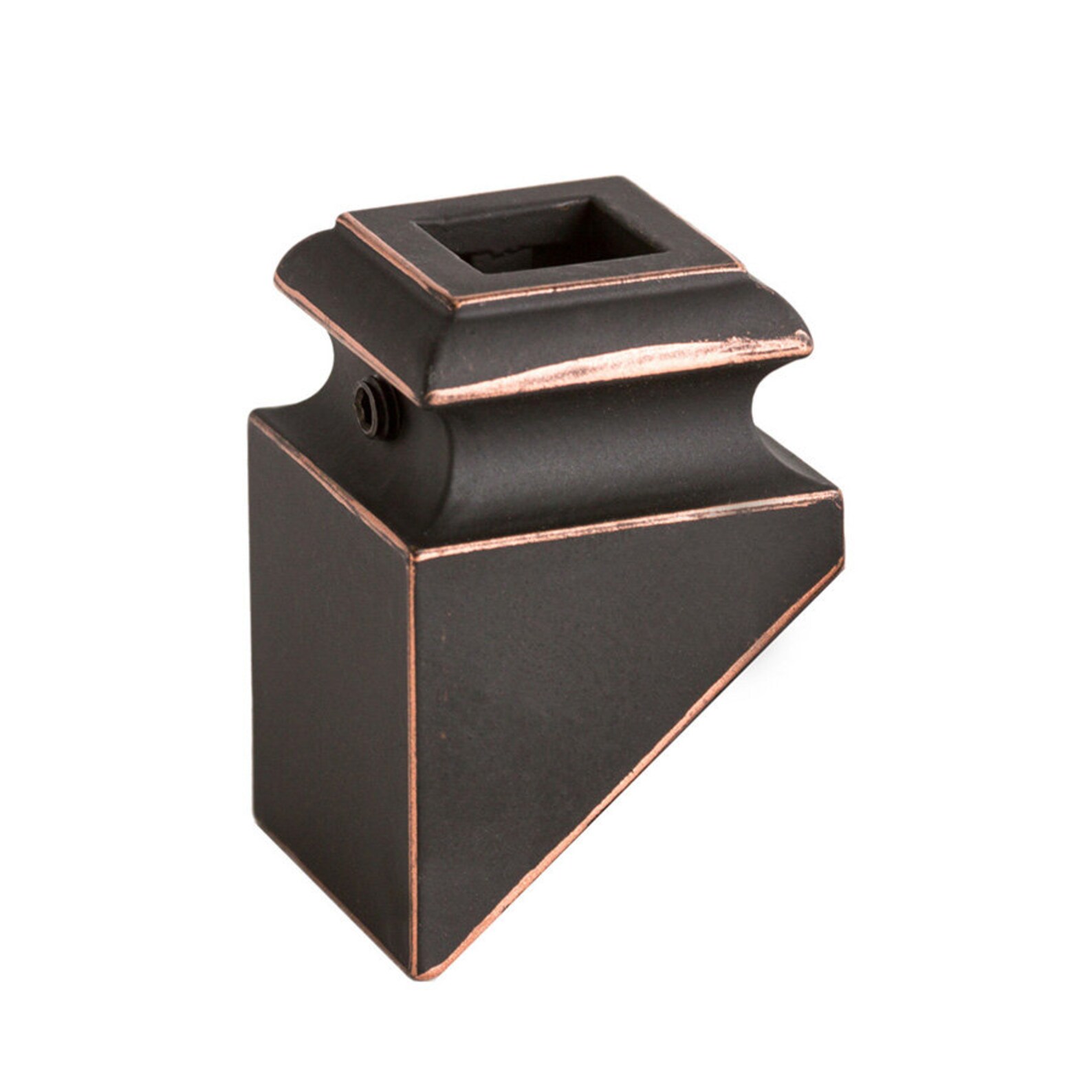 Oil Rubbed Copper 16.3.2 Angled Base Shoes for 1/2 Inch Square - Etsy