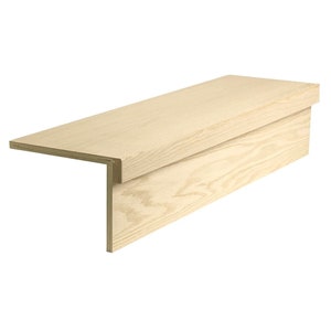 60-inch Modern Retrofit Engineewhite Wood White Oak Tread Kit for Stair ...