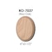 Red Oak 7037 5-1/2 X 4 Inch Oval Wood Rosette for Stair Remodeling - RO ...