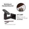 HF17.4001 Adjustable Newel Mount Bracket for Stair Remodel - Satin ...