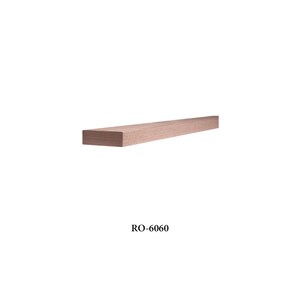 Red Oak 6060-8 8 FT Modern Wood Handrail for Stair Remodel RO-6060-8 - Etsy