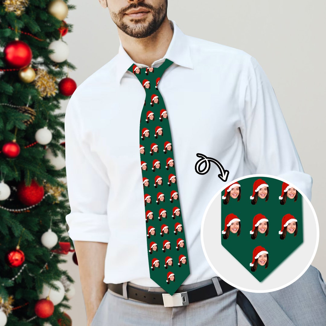 Custom Face Neck Tie,custom Men's Neck Tie,custom Tie With His Face ...