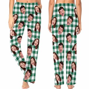 Custom Face Pajama Pants: Personalized Photo Trousers, Family Matching ...