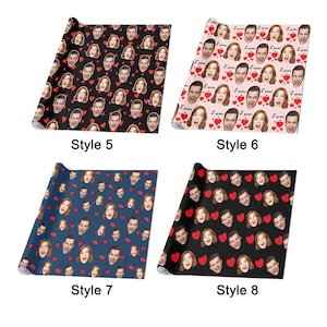 Custom Face Wrapping Paper,custom Gift Wrapping Paper,wrapping Paper ...