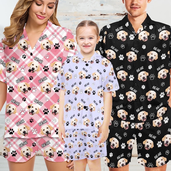 Custom Print Pajamas - Etsy Australia