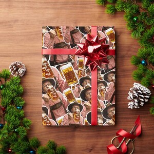 Funny Face Wrapping Paper,photo Wrapping Paper,custom Wrapping Paper ...