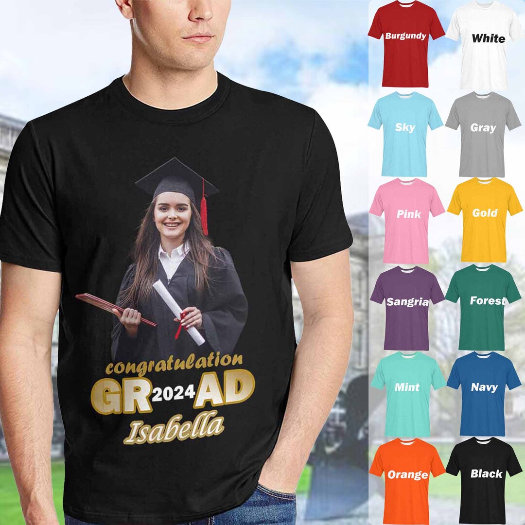 Custom Graduation Shirt,graduation Party Shirts,family Graduation 2024 ...