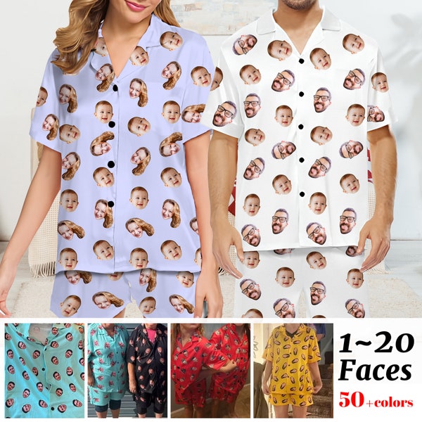 Custom Pj Face Pajamas - Etsy UK