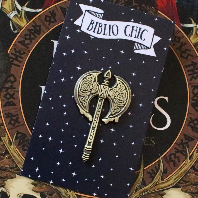 Enamel Pin Ax - Etsy
