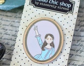 Eliza Hamilton Schuyler Sister Hard Enamel Pin Hamilton | Etsy
