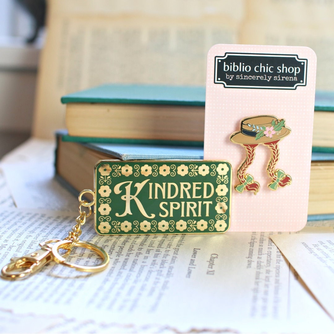 Kindred Spirit Keychain | Anne of Green Gables Friendship Gift - Etsy
