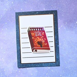 Slow Burn Book Trope Waterproof Sticker | Romance Spicy Smut Book Gift ...