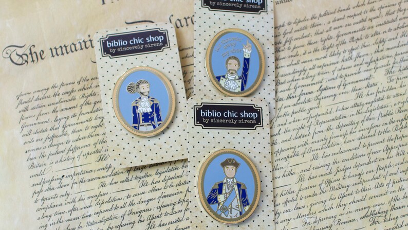 Alexander Hamilton Hard Enamel Pin My Shot Hamilton Gift | Etsy