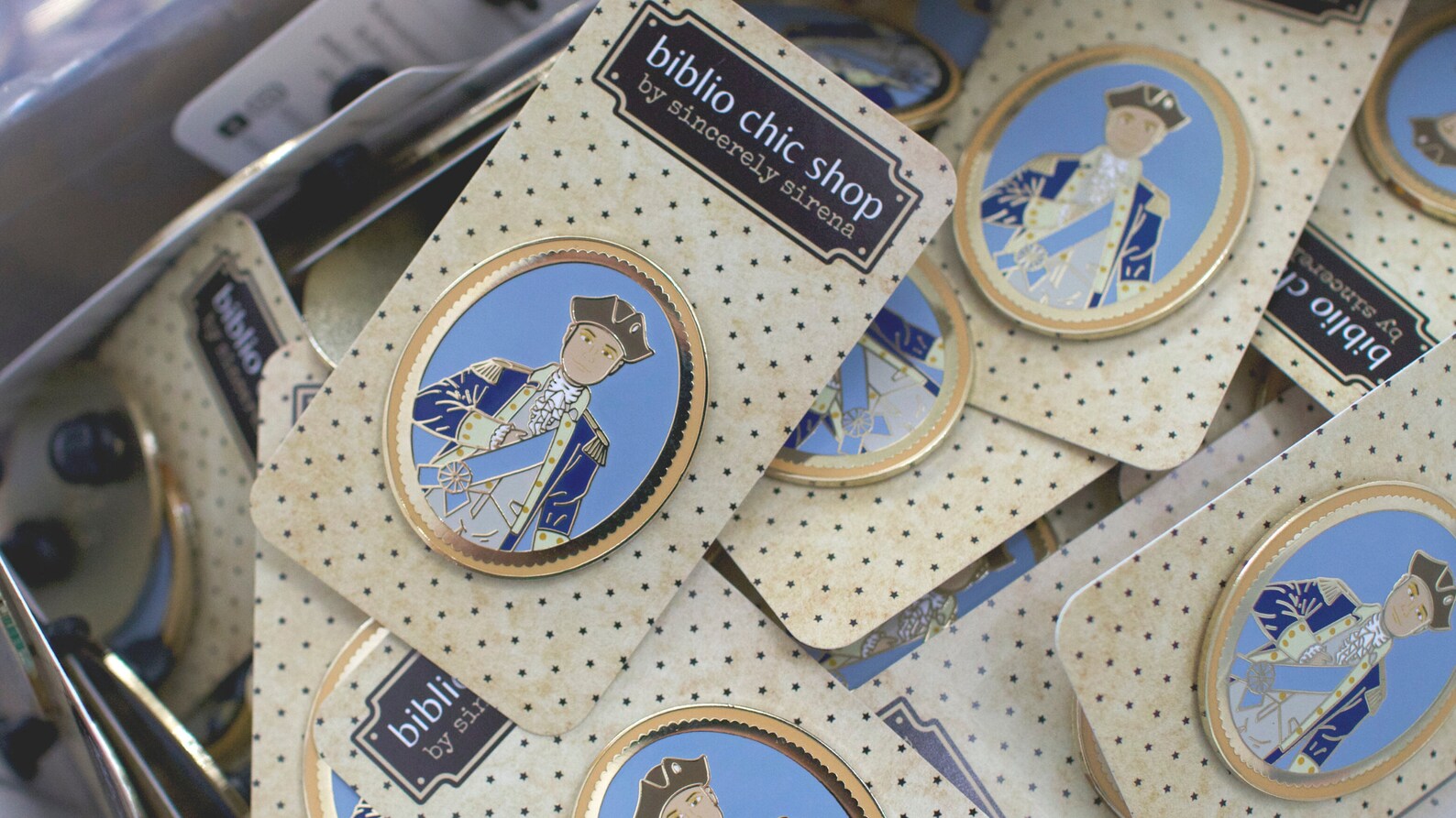 George Washington Hard Enamel Pin | Here Comes the General | Hamilton ...