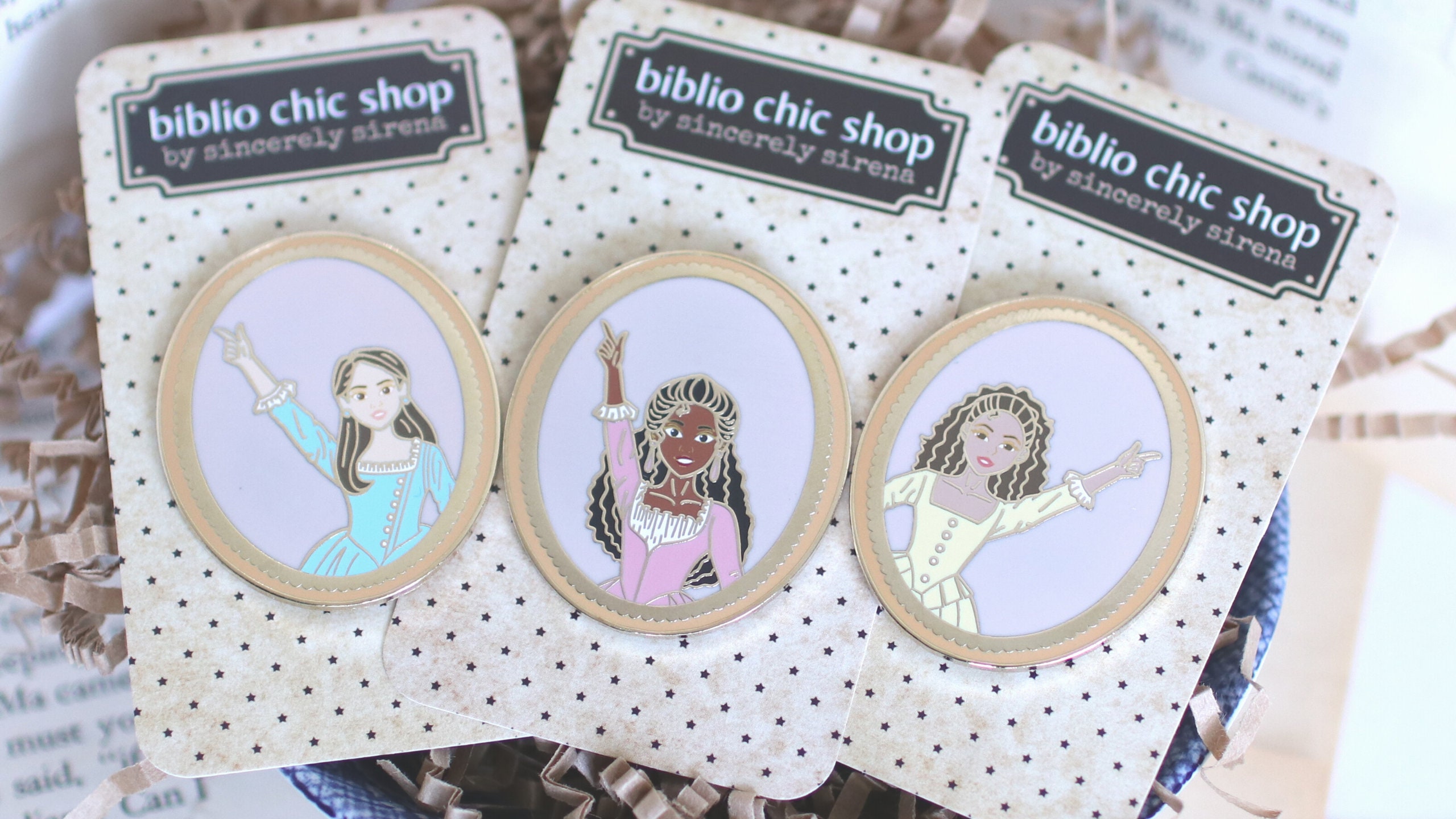 Eliza Hamilton Schuyler Sister Hard Enamel Pin Hamilton | Etsy