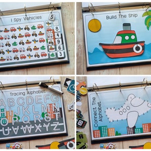 PDF Download: Transportation Busy Book by Iftitahka - Etsy