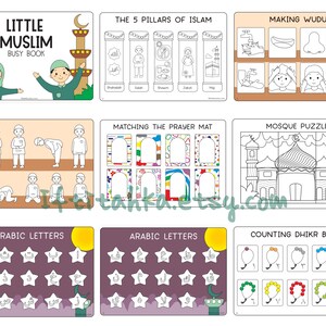 PDF Download: Little Muslim Busy Book by Iftitahka - Etsy