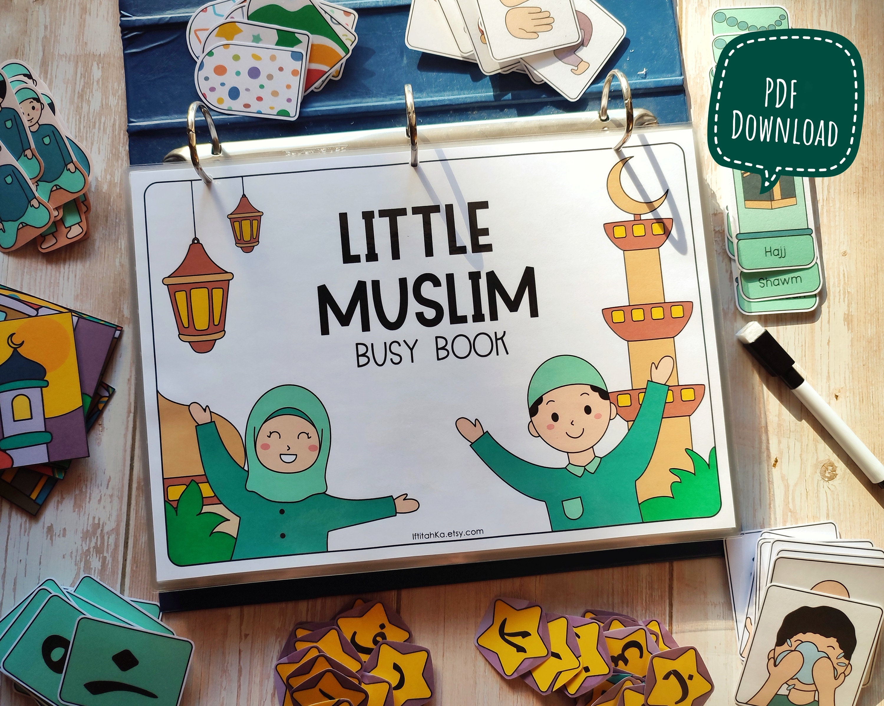 PDF Download: Little Muslim Busy Book by Iftitahka - Etsy