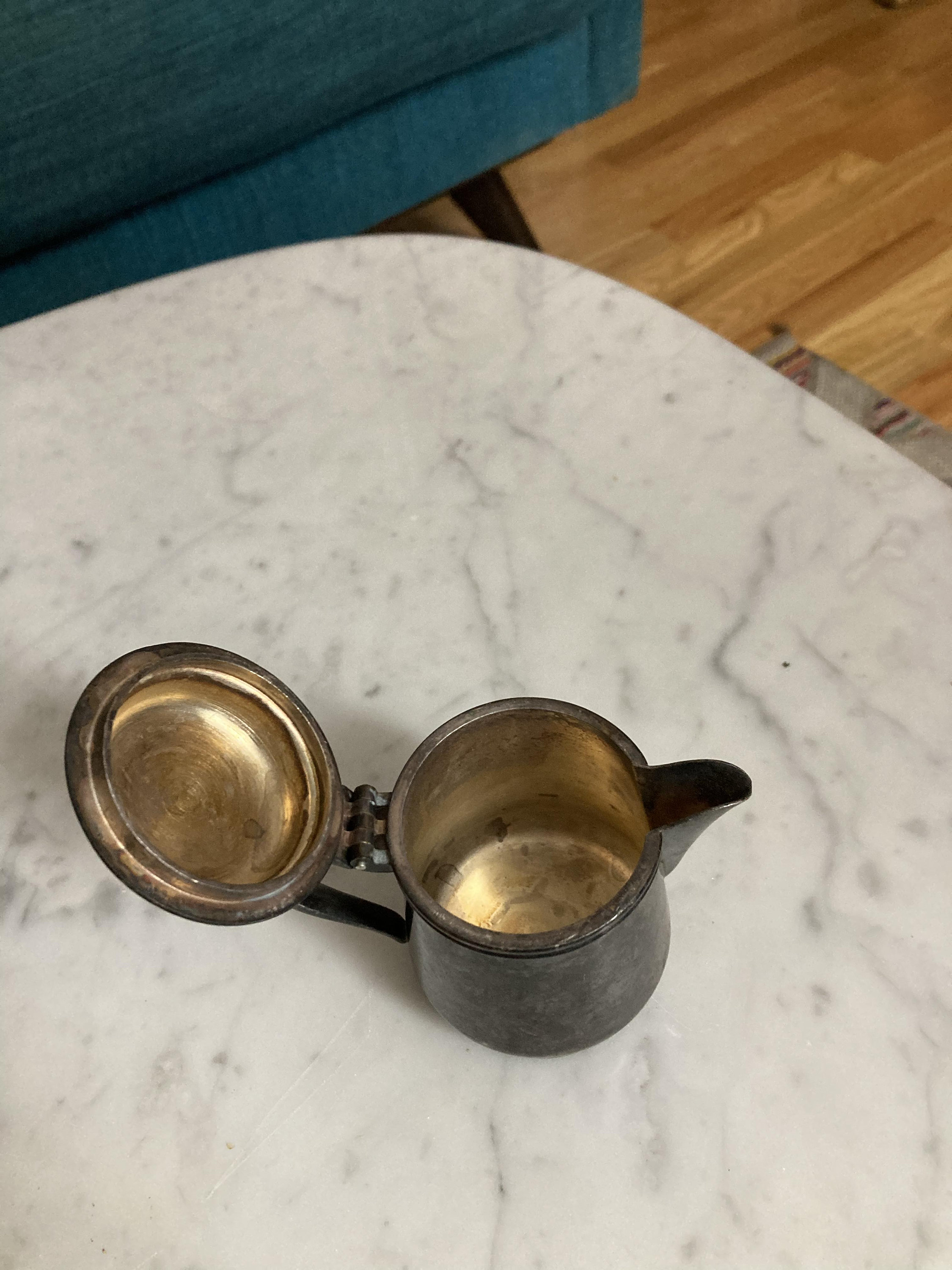 Antique DJ EPNS JAPAN Heavy Silver Plated Creamer - Etsy