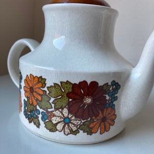 Vintage Arthur Wood “miami” Teapot – English China – Brown Lid Ceramic ...