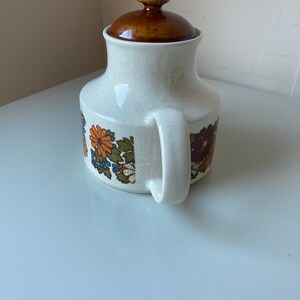 Vintage Arthur Wood “miami” Teapot – English China – Brown Lid Ceramic ...