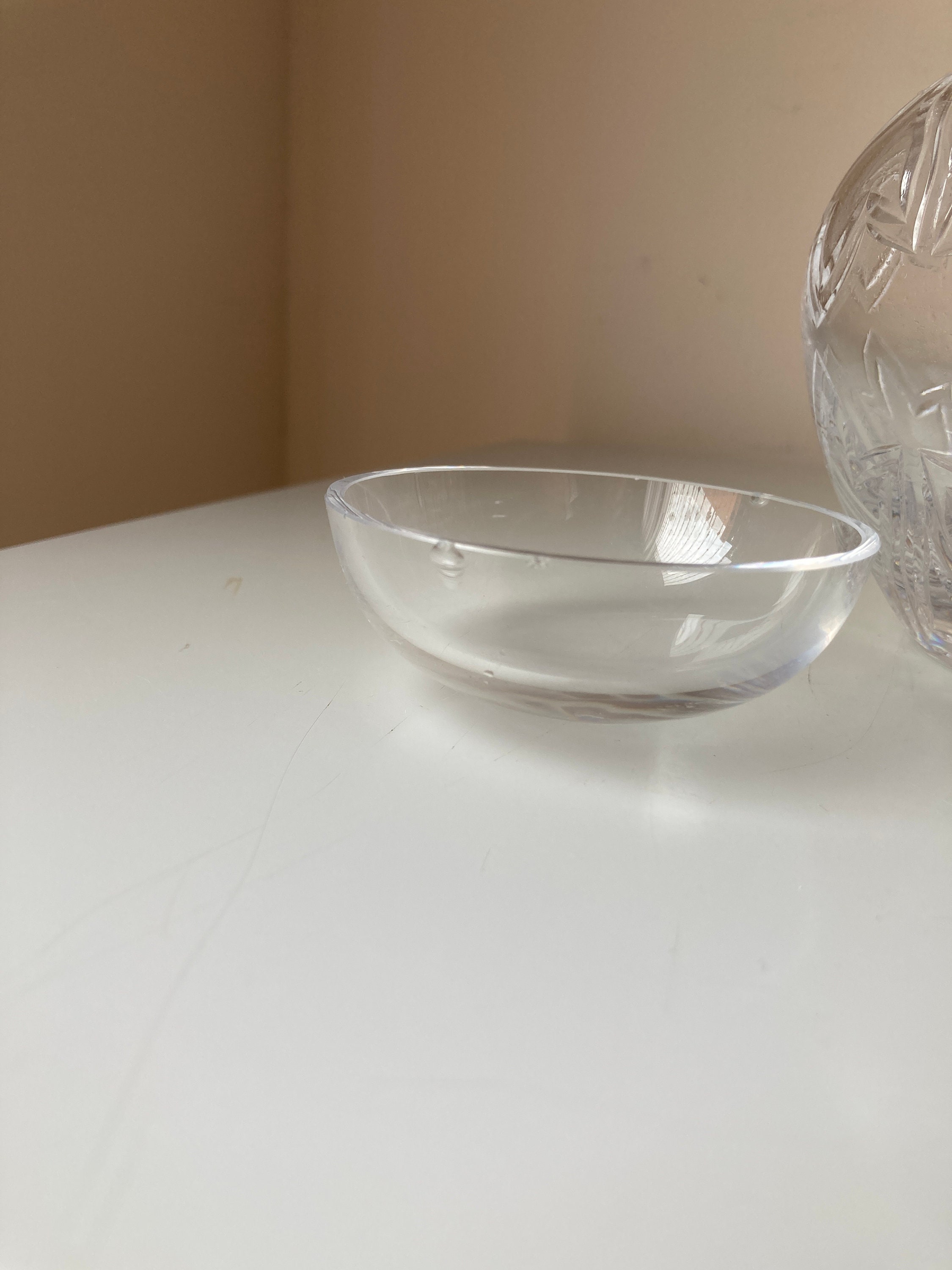 Rare Vintage Cartier Crystal Lidded Ginger Jar Vase - Etsy