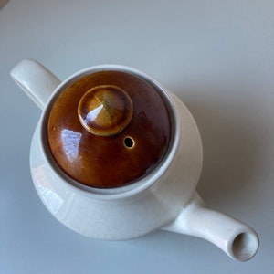 Vintage Arthur Wood “miami” Teapot – English China – Brown Lid Ceramic ...