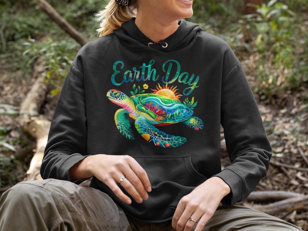 Earth Day Turtle PNG Save the Ocean Protect Nature Eco Friendly Sea ...