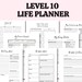 My Level 10 Life Planner Printable Printable Planner Gratitude Planner ...