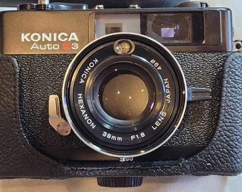 Konica Auto S3 38mm 1.8 Lens Vintage 35mm Rangefinder - Etsy