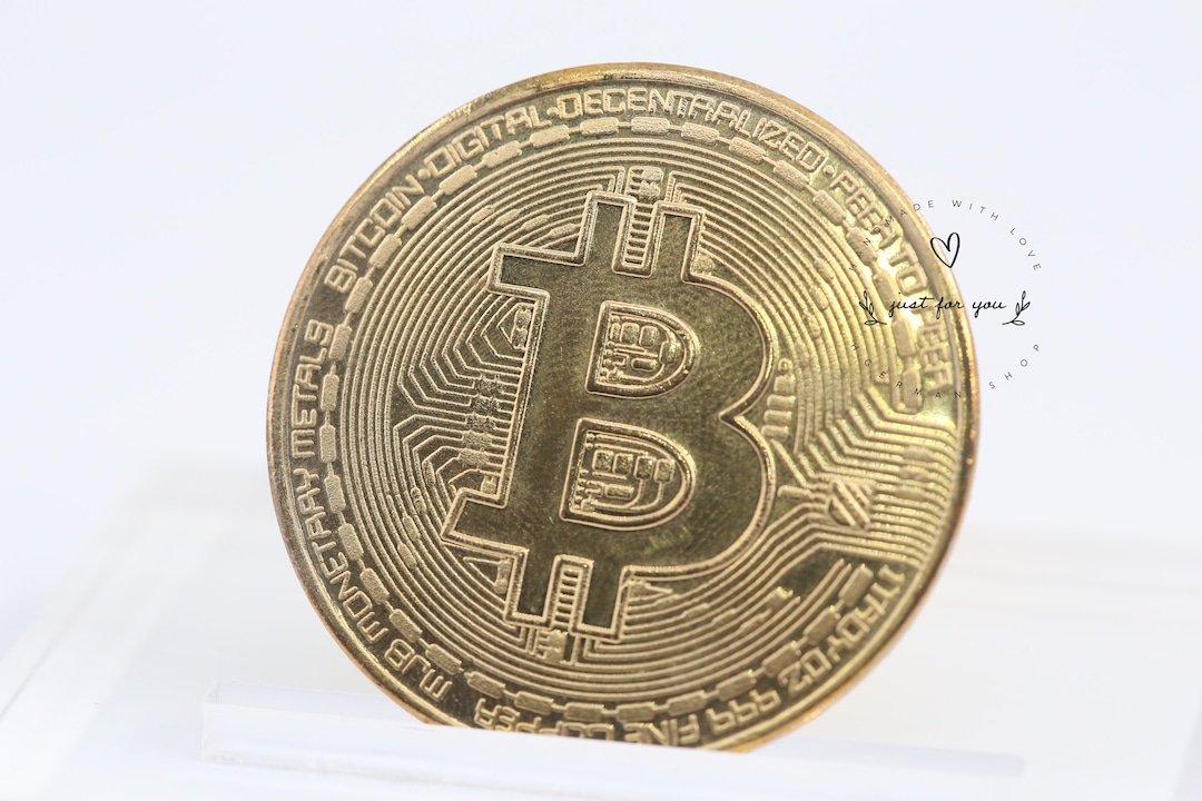 Bitcoin Commemorative Coin, Limited Edition Collectible Coin With ...