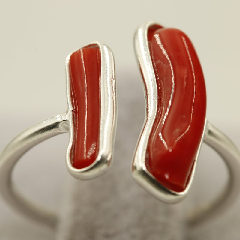 Coral Rings - Etsy