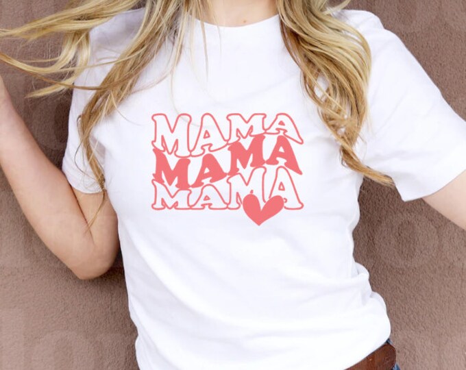 Mama SVG Mama Sublimation File Mama PNG Mothers Day Clip Art Mama PNG ...
